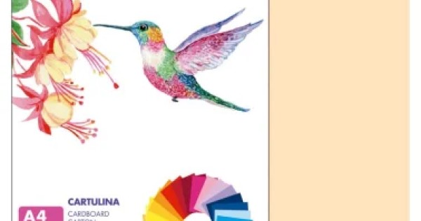 Cartolina A4 180gr crema Campus 220147 -paq. 100-